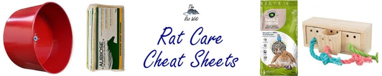 Rat Care Cheat Sheets – The Rat Wiki
