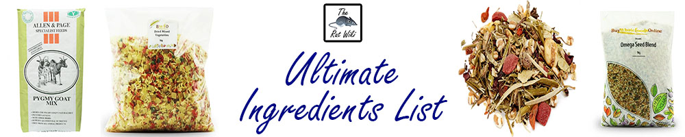 Ultimate Rat Mix Ingredient List – The Rat Wiki